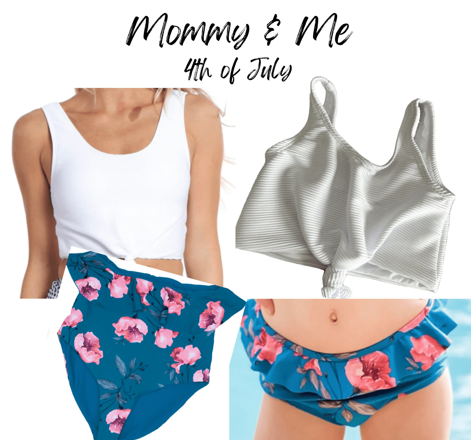 15 Adorable Mommy & Me Swimsuit Looks for Any Time of Year!