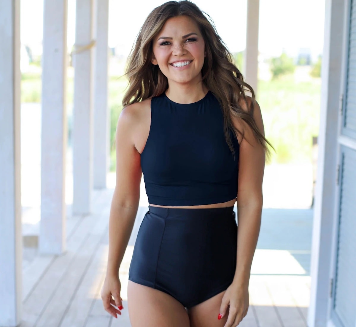 Fun & Modest Swim Tops in 7 Different Styles